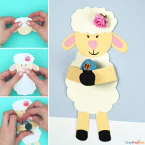 Sheep Easter Craft - Easy Peasy and Fun