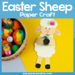Sheep Easter Craft - Easy Peasy and Fun