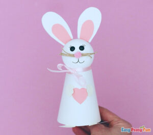 Cute Easter Bunny Craft - Easy Peasy and Fun
