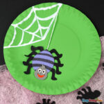 Spider Paper Plate Craft - Easy Peasy and Fun