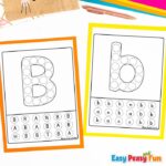 Letter B Worksheets for Preschool and Kindergarten - Easy Peasy and Fun