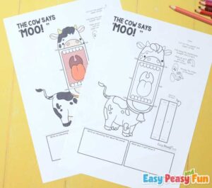 Printable Farm Animal Finger Puppets - Easy Peasy and Fun