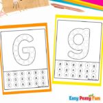 Letter G Worksheets for Preschool and Kindergarten - Easy Peasy and Fun