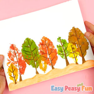 How to Make Leaf Rubbing Art - Easy Peasy and Fun