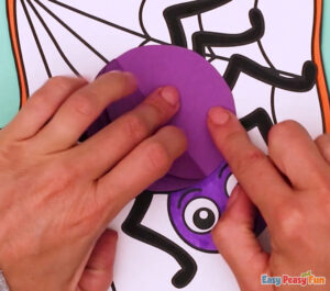 Halloween Spider Craft Template - Easy Peasy and Fun