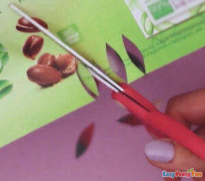 Fall Tree Newspaper Craft - Easy Peasy and Fun