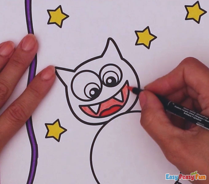 Halloween Bat Craft Template - Easy Peasy and Fun