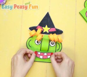 Build a Witch Puppet Template - Easy Peasy and Fun