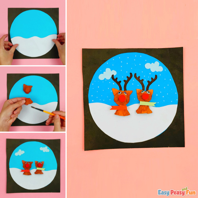 Egg Carton Reindeer Craft Idea For Christmas Easy Peasy And Fun Egg Carton Reindeer Craft Idea For Christmas Easy Peasy And Fun