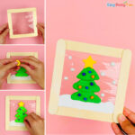Playdough Christmas Tree (Craft for Kids) - Easy Peasy and Fun