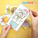 Printable Christmas Surprise Cards Template - Easy Peasy and Fun