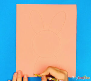 Paper Collage Bunny Craft - Easy Peasy and Fun