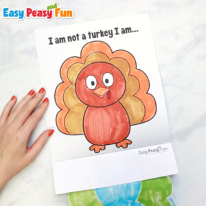 Disguise a Turkey as an Elephant Printable Template - Easy Peasy and Fun