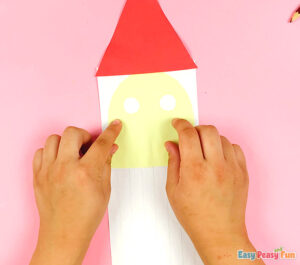 Easy Paper Santa Craft - Easy Peasy and Fun