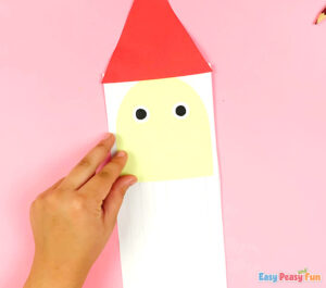 Easy Paper Santa Craft - Easy Peasy and Fun