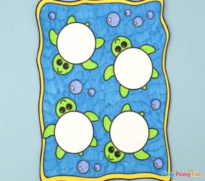 3D Turtles Paper Craft - Easy Peasy and Fun