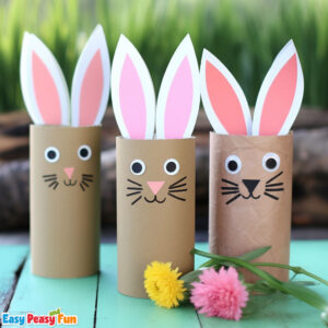 Toilet Paper Roll Bunny - Easy Peasy and Fun