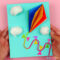 Paper Kite Craft Tutorial - Easy Peasy and Fun