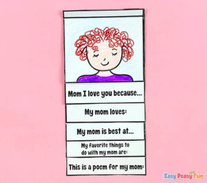 Printable Mother's Day Flip Book - Easy Peasy and Fun
