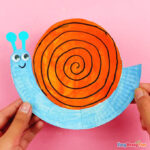 Paper Plate Snail Craft - Easy Peasy and Fun