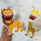 Printable Jungle Animals Puppets (PDF Templates) - Easy Peasy and Fun