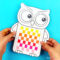 Paper Weaving Owl Craft - Easy Peasy and Fun