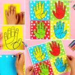 Pop Art Handprint Art for Kids (easy art lessons) - Easy Peasy and Fun