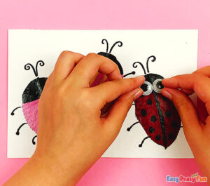 Painted Leaf Bug Crafts - Easy Peasy and Fun