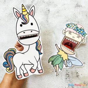 Printable Fairy Tale Puppets - Easy Peasy and Fun