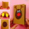 Potato Stamped Reindeer Christmas Card - Easy Peasy and Fun