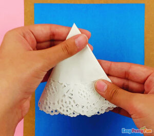 Paper Doily Angel Craft - Easy Peasy and Fun