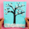 Winter Tree Cotton Ball Craft - Easy Peasy and Fun