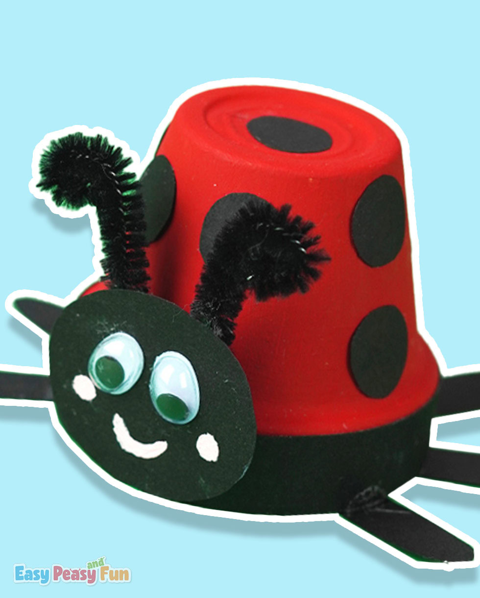 Ladybug Crafts for Kids - Easy Peasy and Fun