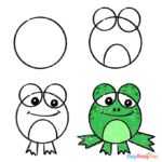 How to Make Simple Drawings from Circle Shape - Easy Peasy and Fun