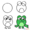 How to Make Simple Drawings from Circle Shape - Easy Peasy and Fun