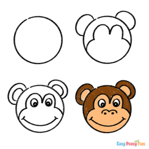 How to Make Simple Drawings from Circle Shape - Easy Peasy and Fun