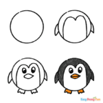 How to Make Simple Drawings from Circle Shape - Easy Peasy and Fun