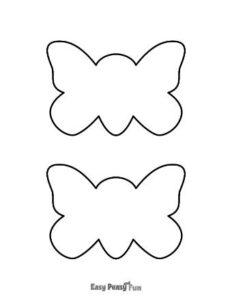 Free Printable Butterfly Templates - Easy Peasy and Fun