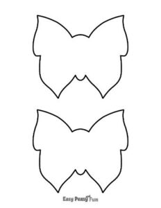 Free Printable Butterfly Templates - Easy Peasy and Fun