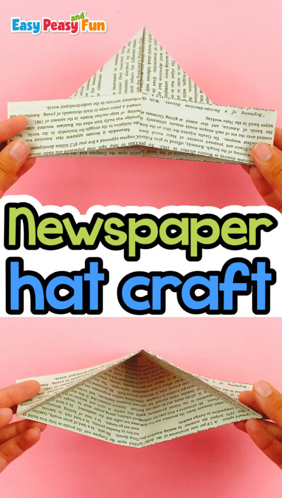 How to Make Newspaper Hat - Easy Peasy and Fun
