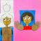 Self Portrait Handprint Craft - Easy Peasy and Fun