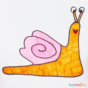 Snail Handprint Art - Easy Peasy and Fun