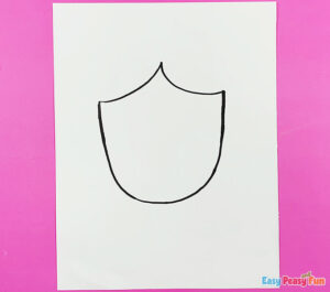 Self Portrait Handprint Craft - Easy Peasy and Fun