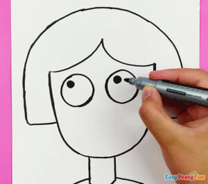 Self Portrait Handprint Craft - Easy Peasy and Fun